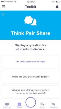 Think Pair Share App - Tools & Strategies for Student / Class ...