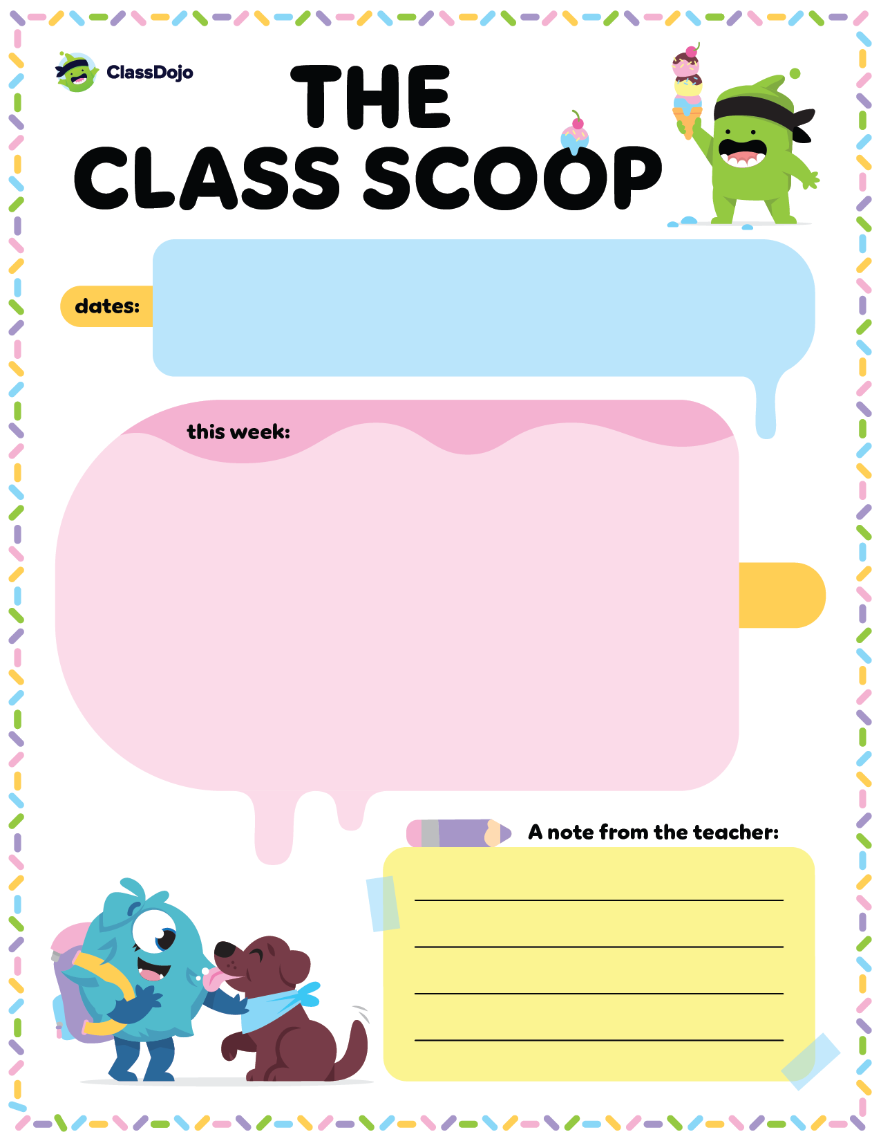 มุมกิจกรรมของ Mojo | ClassDojo