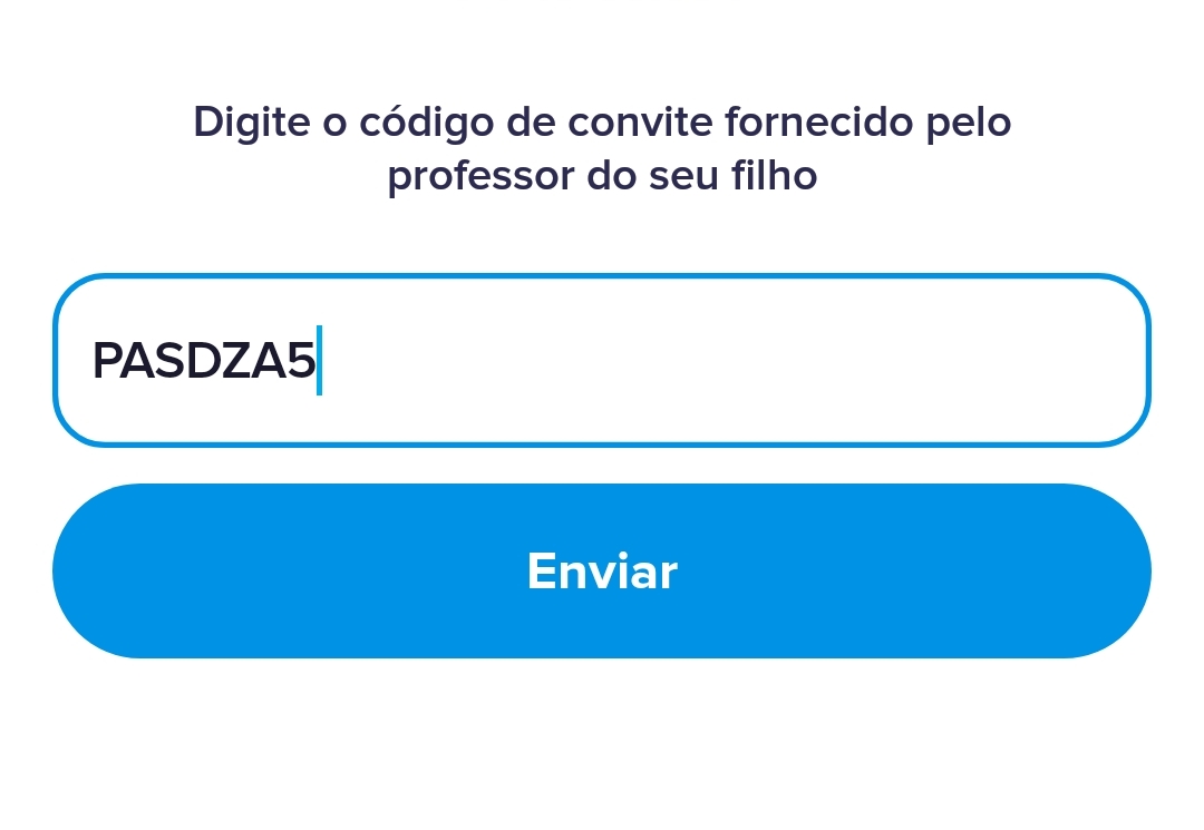 Como se conectar à turma do seu filho com um código dos pais ...
