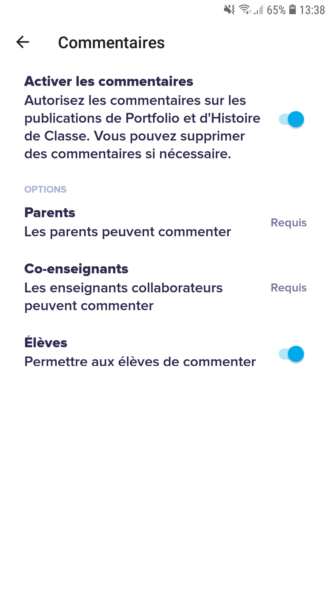 How To Enable Disable And Delete Comments On A Class Story Post Classdojo Helpdesk 