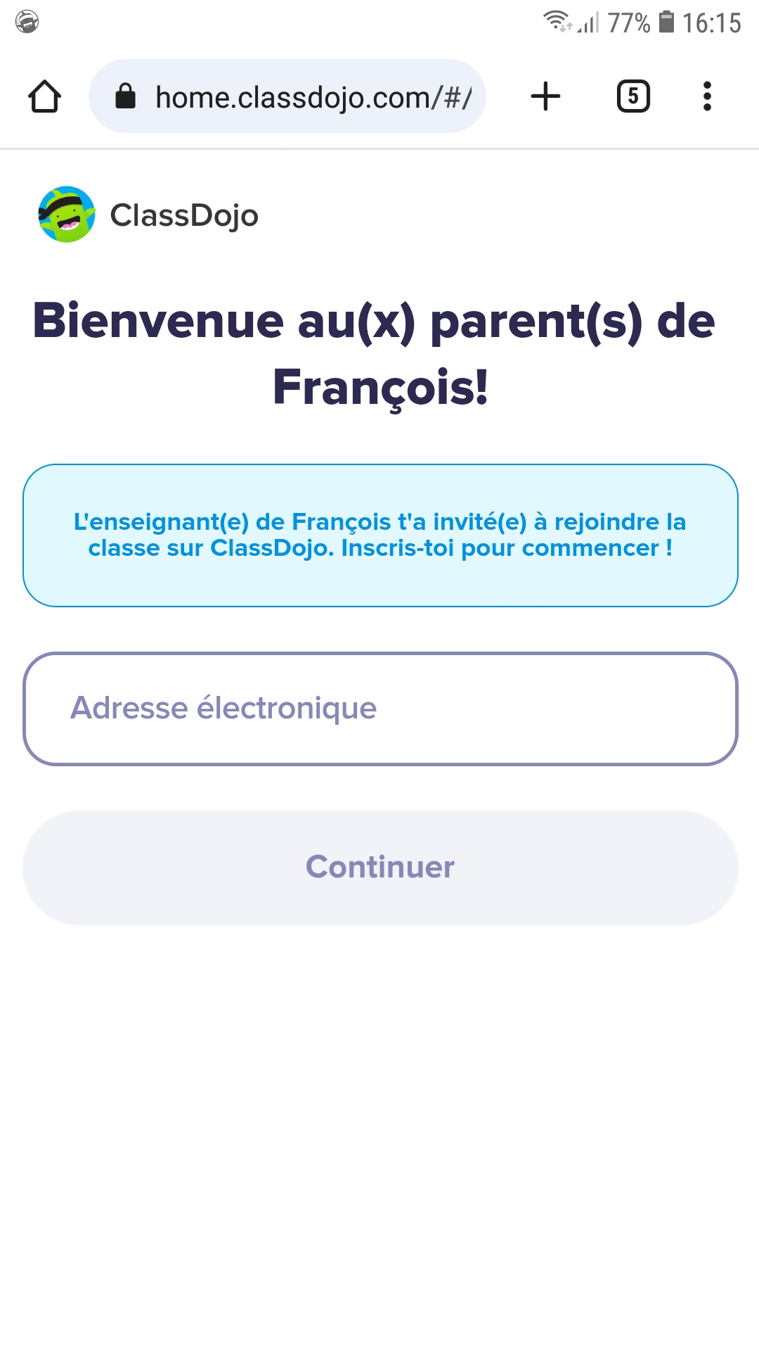 Classdojo Se Connecter